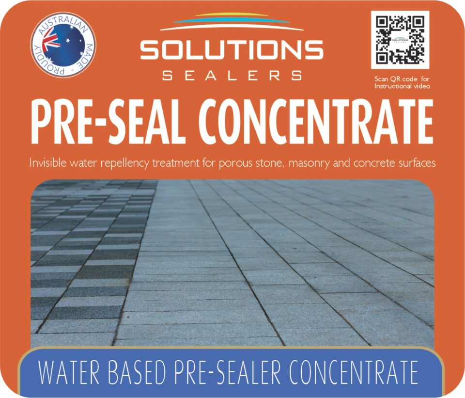 PRE-SEAL CONCENTRATE - solutionssealers.com